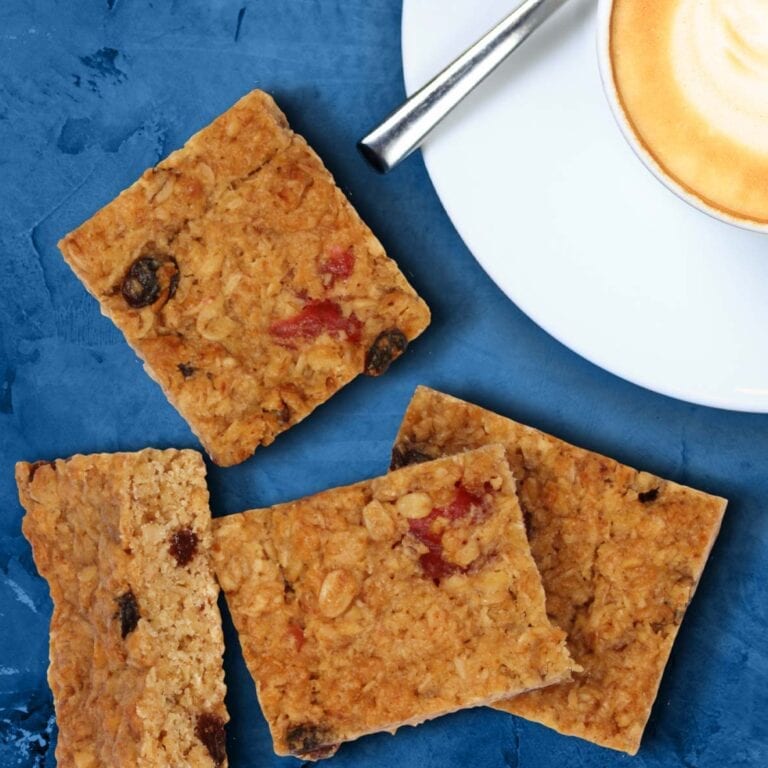 Cherry and Sultana Flapjack Tray Bake – Bramble Foods Store